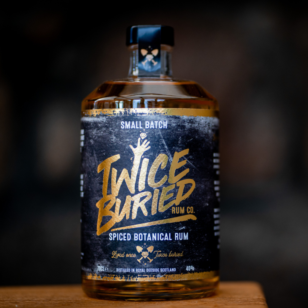Twice Buried - Spiced Botanical Rum 70cl - Twice Buried Rum Co.